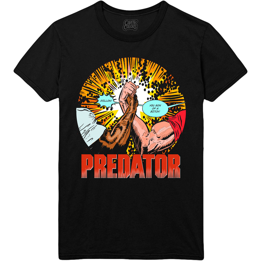 PREDATOR: INFAMOUS HANDSHAKE - T-SHIRT – CavityColors