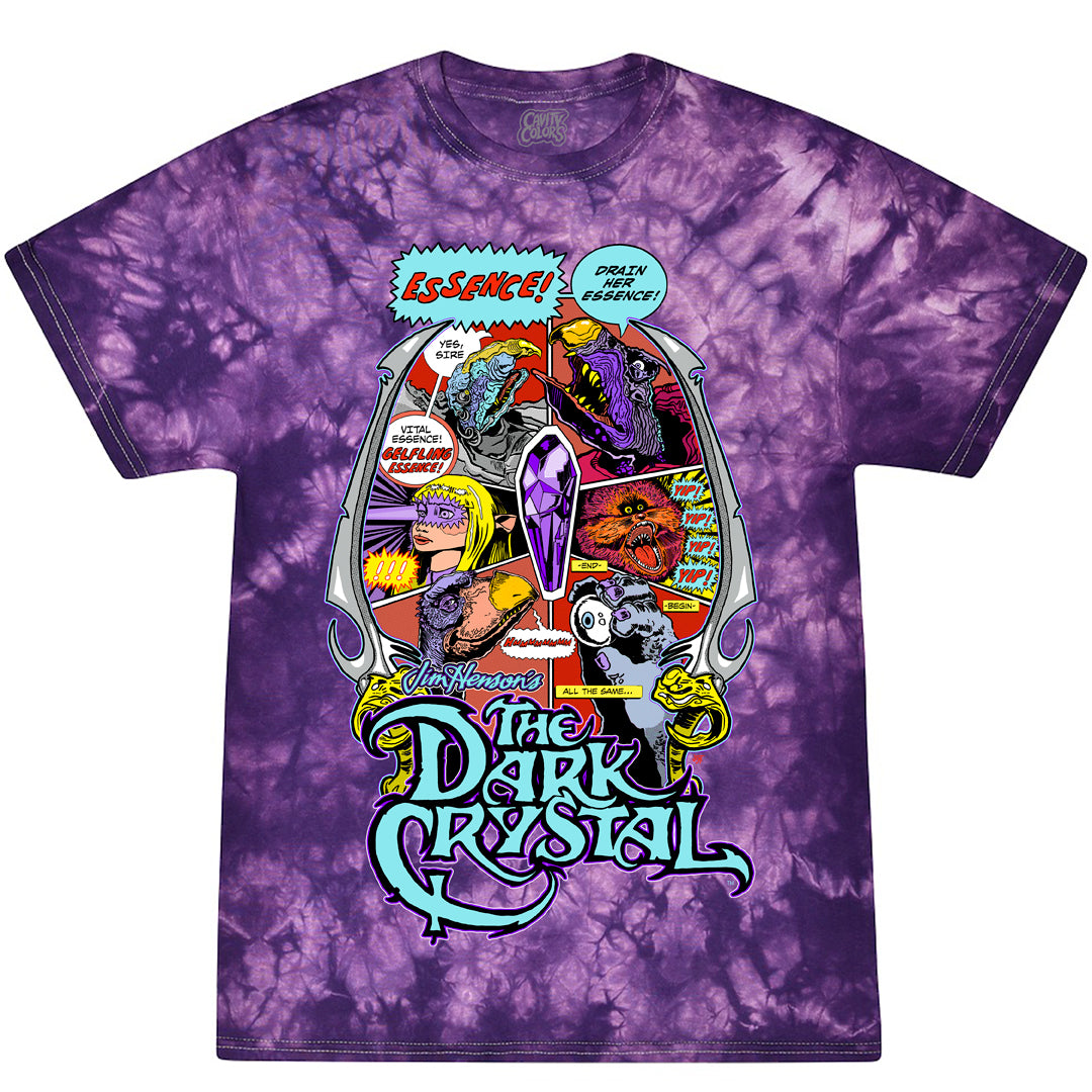 THE DARK CRYSTAL: VITAL ESSENCE - TIE-DYE T-SHIRT (CRYSTAL VARIANT ...