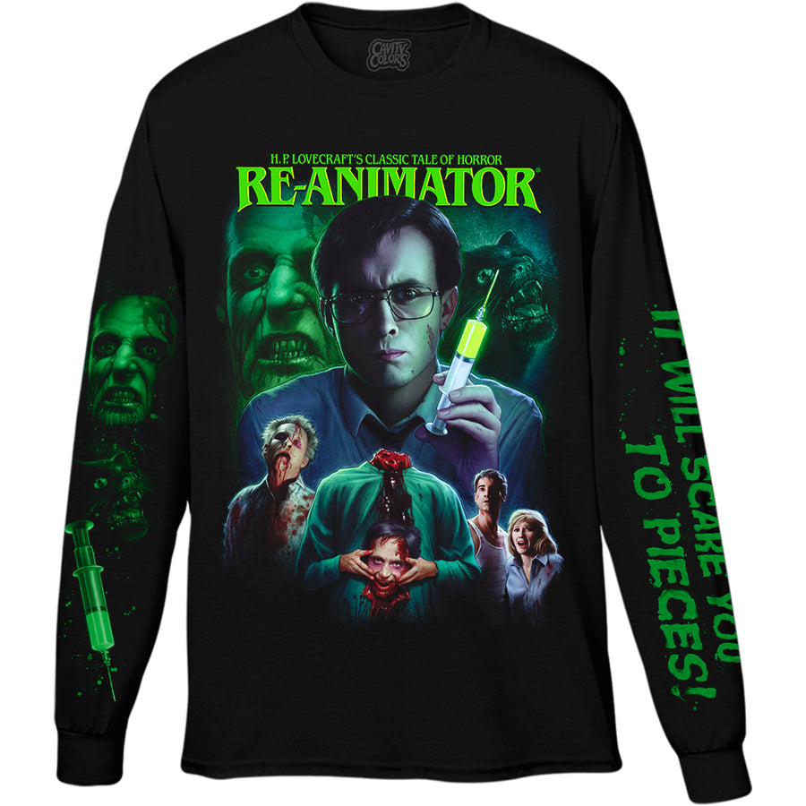 Re-Animator (1985) - Official Horror Apparel at Cavitycolors ...