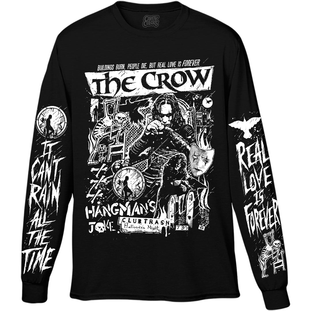 The Crow (1994) - Officially Licensed Long Sleeve Shirts! – CavityColors